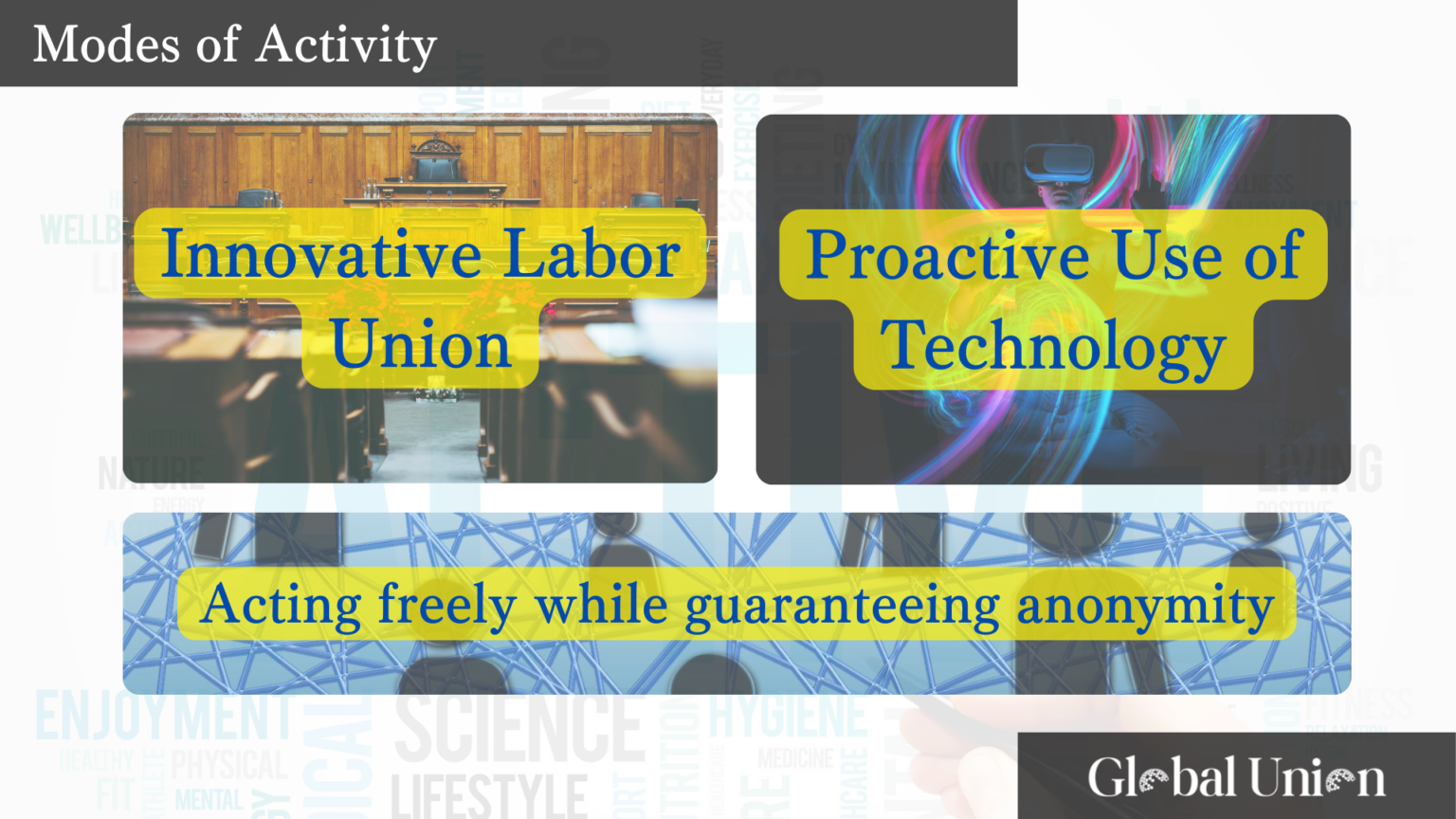About us | Global Union（グローバルユニオン）